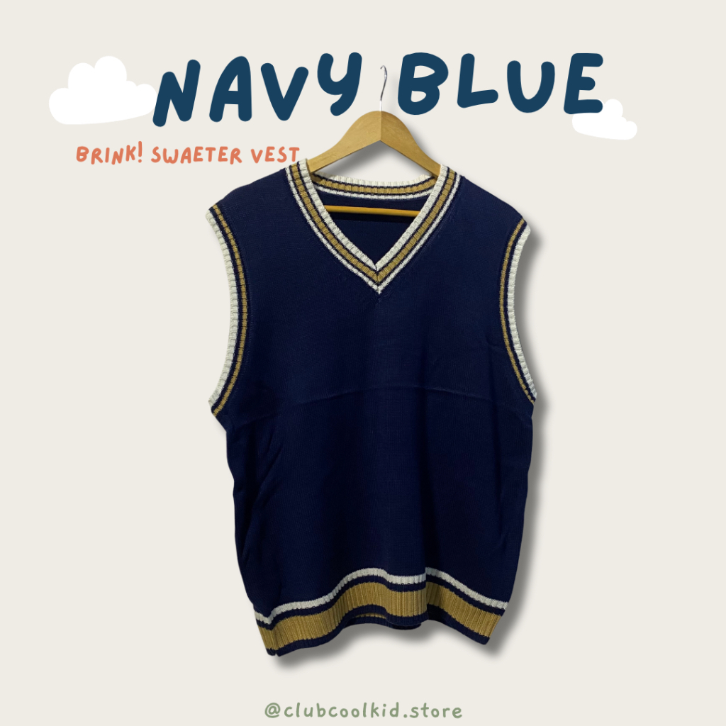 Brink! Vest เสื้อกั๊กOversize ( 3 tone ตัดสามสี มินิมอลมาก) | Shopee ...