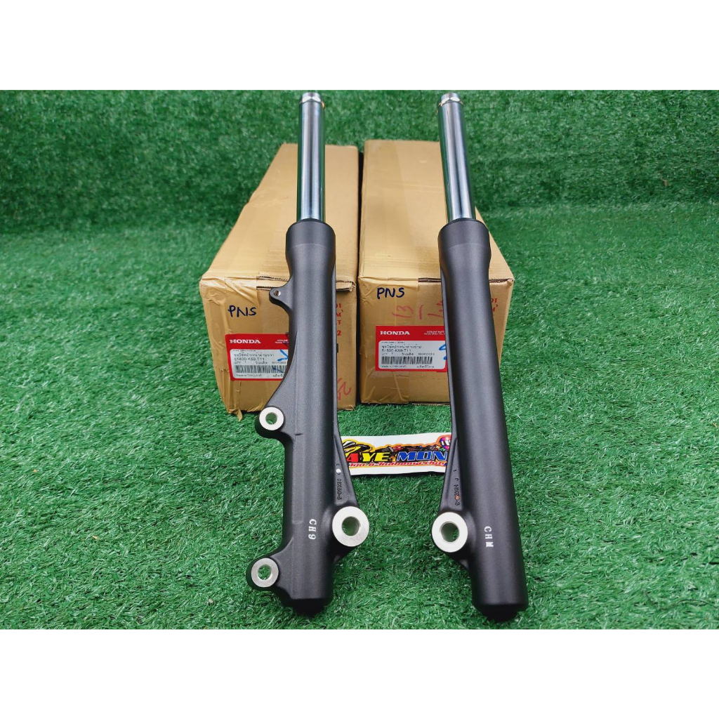 โช้คหน้า ชุดโช้คอัพหน้าแท้เบิกใหม่ HONDA คลิก-150 click150i คลิก125i ...