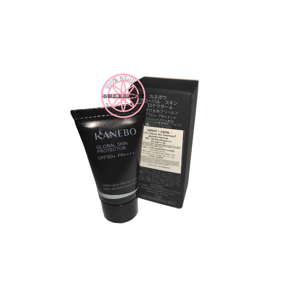 ป้ายไทย KANEBO Global Skin Protector SPF50+ PA++++ Very High Protection Very Water Resistant ...