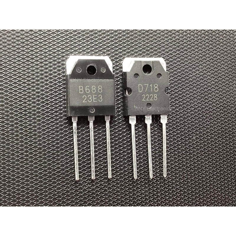 New 2SB688 2SD718 B688 D718 TO-3P audio amplifier tube direct plug-in ...