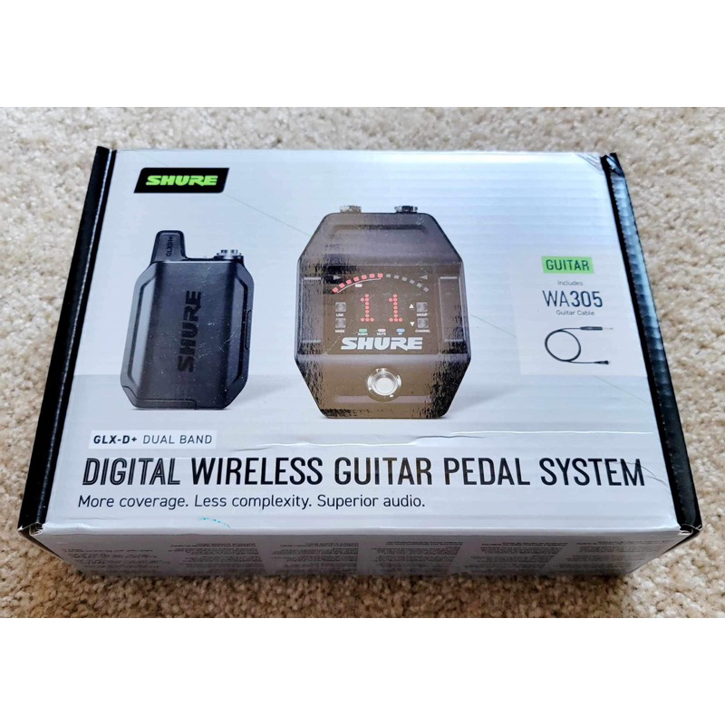 Shure GLXD16+ Digital Wireless Guitar System | Shopee Thailand