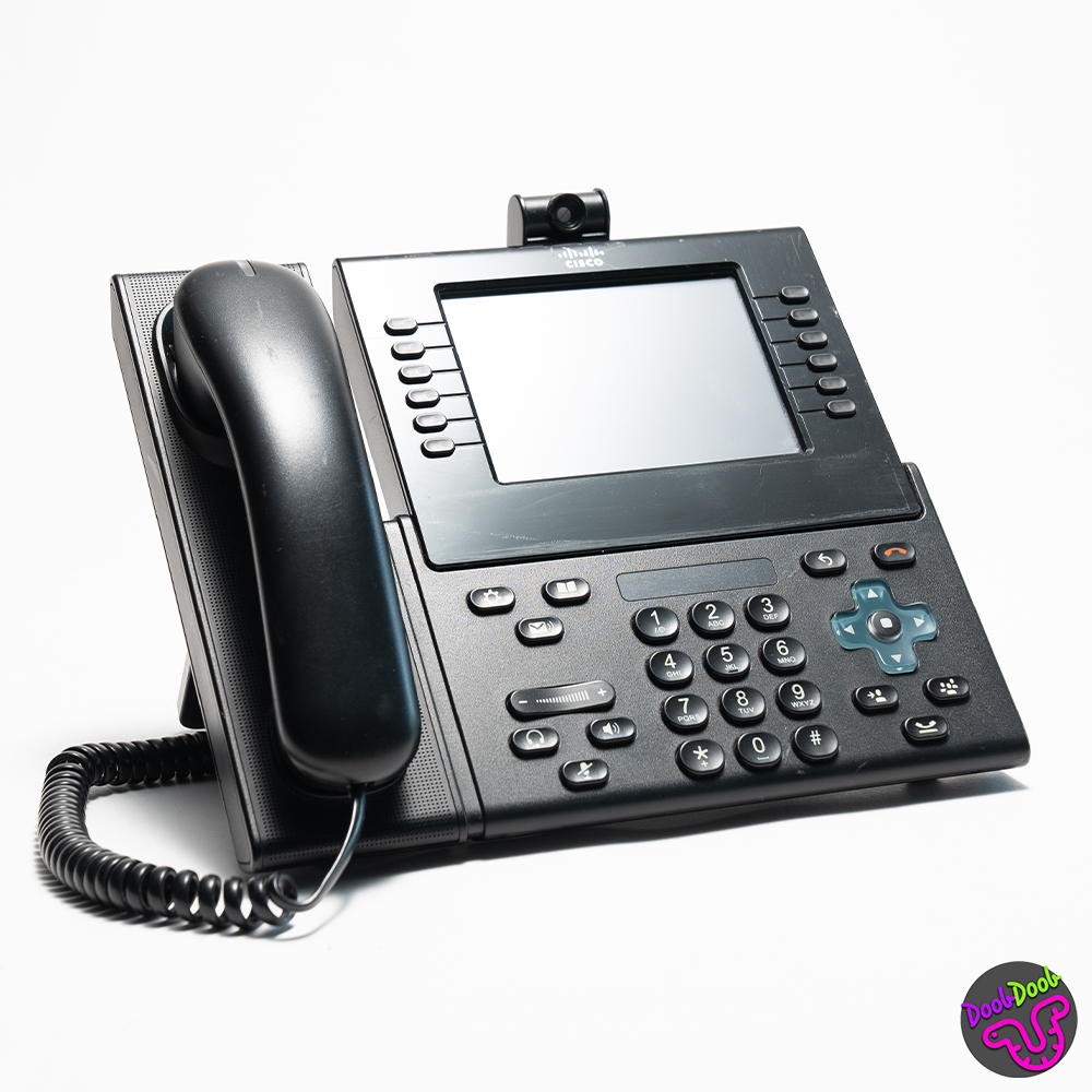 โทรศัพท์ Cisco VOIP Unified IP PoE Phone 9971 พร้อมกล้อง - CP-9971-C ...