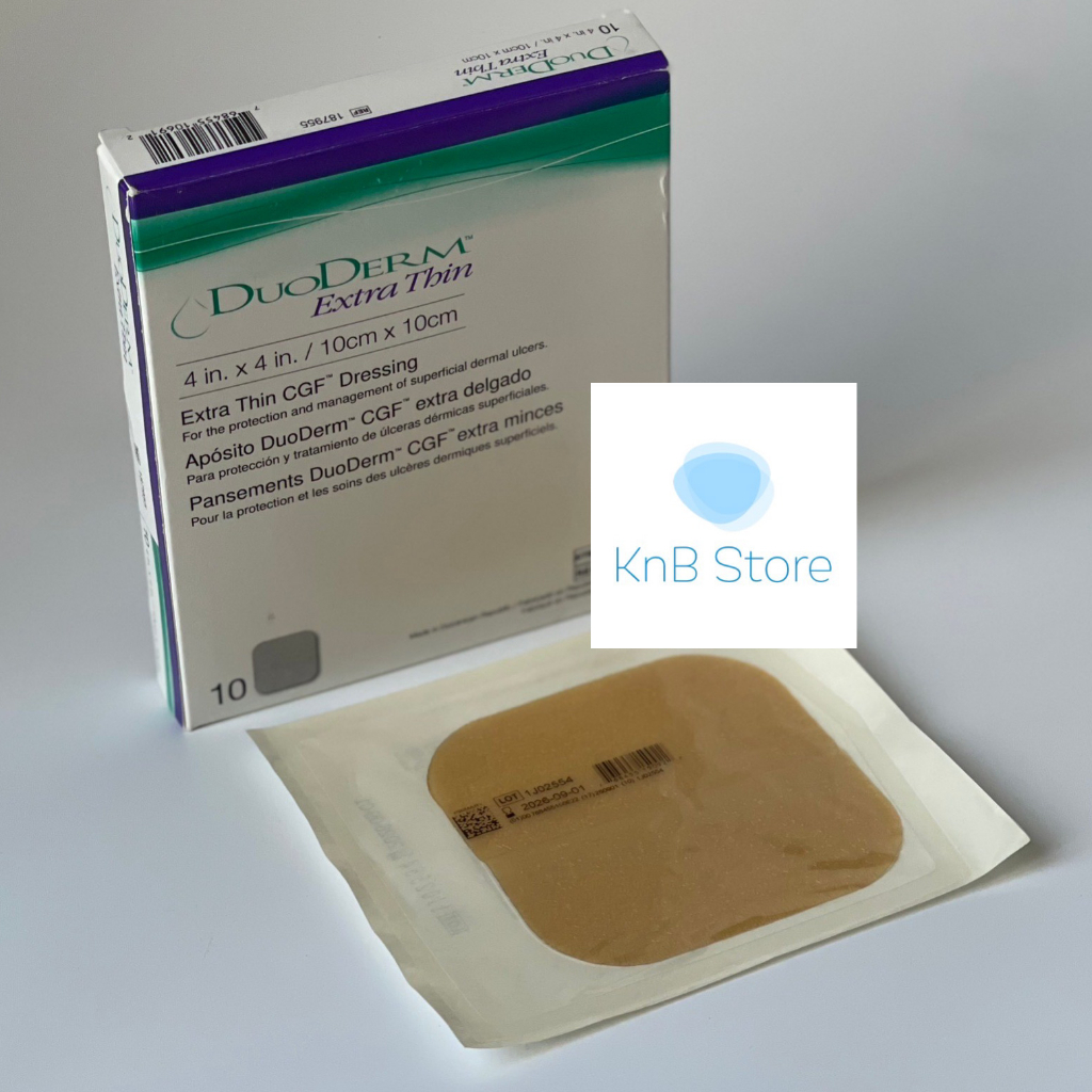 แบ่งขายราคาต่อชิ้น Duoderm Extra Thin 10x10 cm (4x4 นิ้ว) หมดอายุุ 2026 ...
