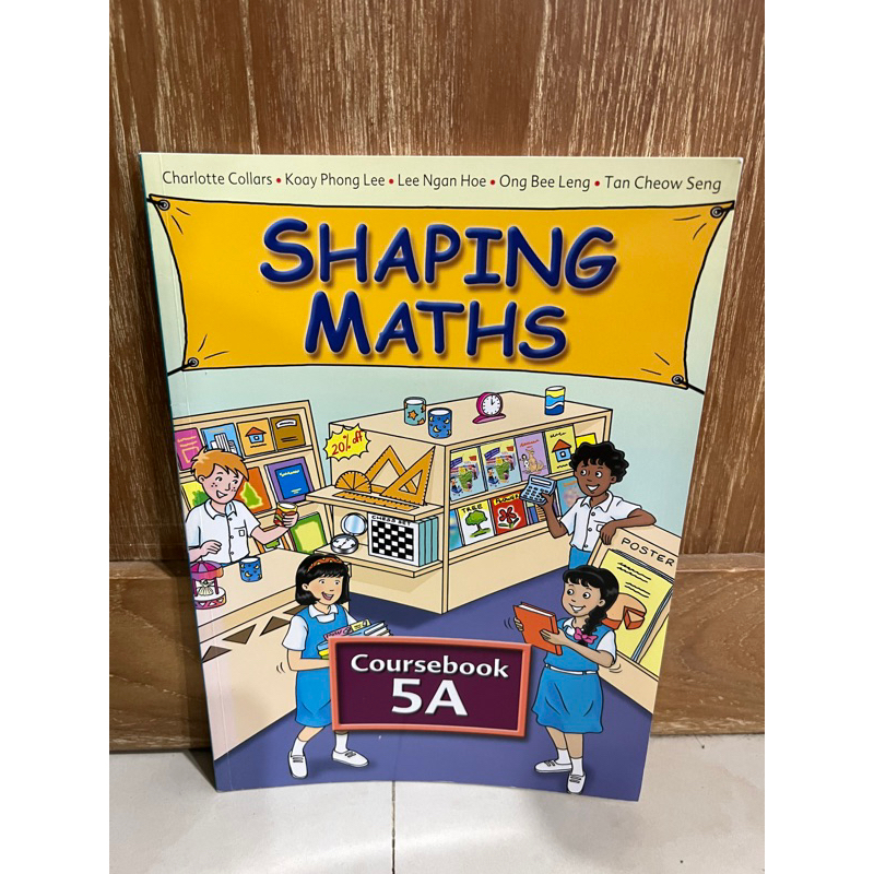 Shaping Maths Coursebook 5A หนังสือคณิตศาสตร์ชั้นประถม5เทอม1 | Shopee ...