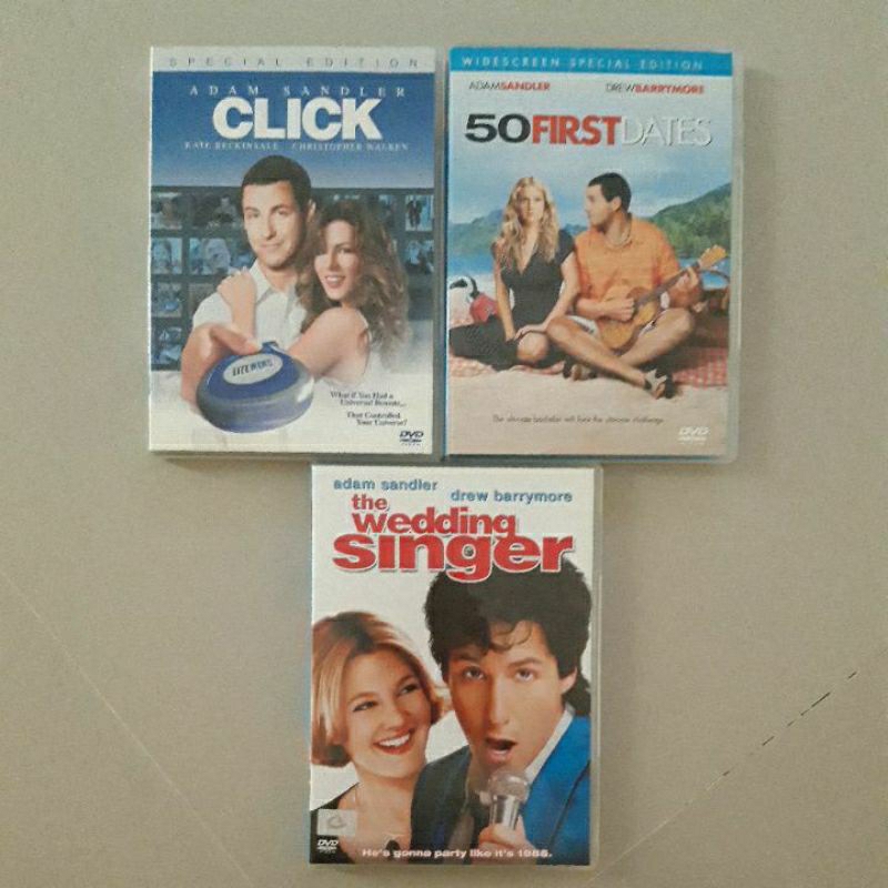 DVD ดีวีดี ลิขสิทธิ์แท้ ภาพยนตร์ของ อดัม แซนด์เลอร์(Adam Sandler ...