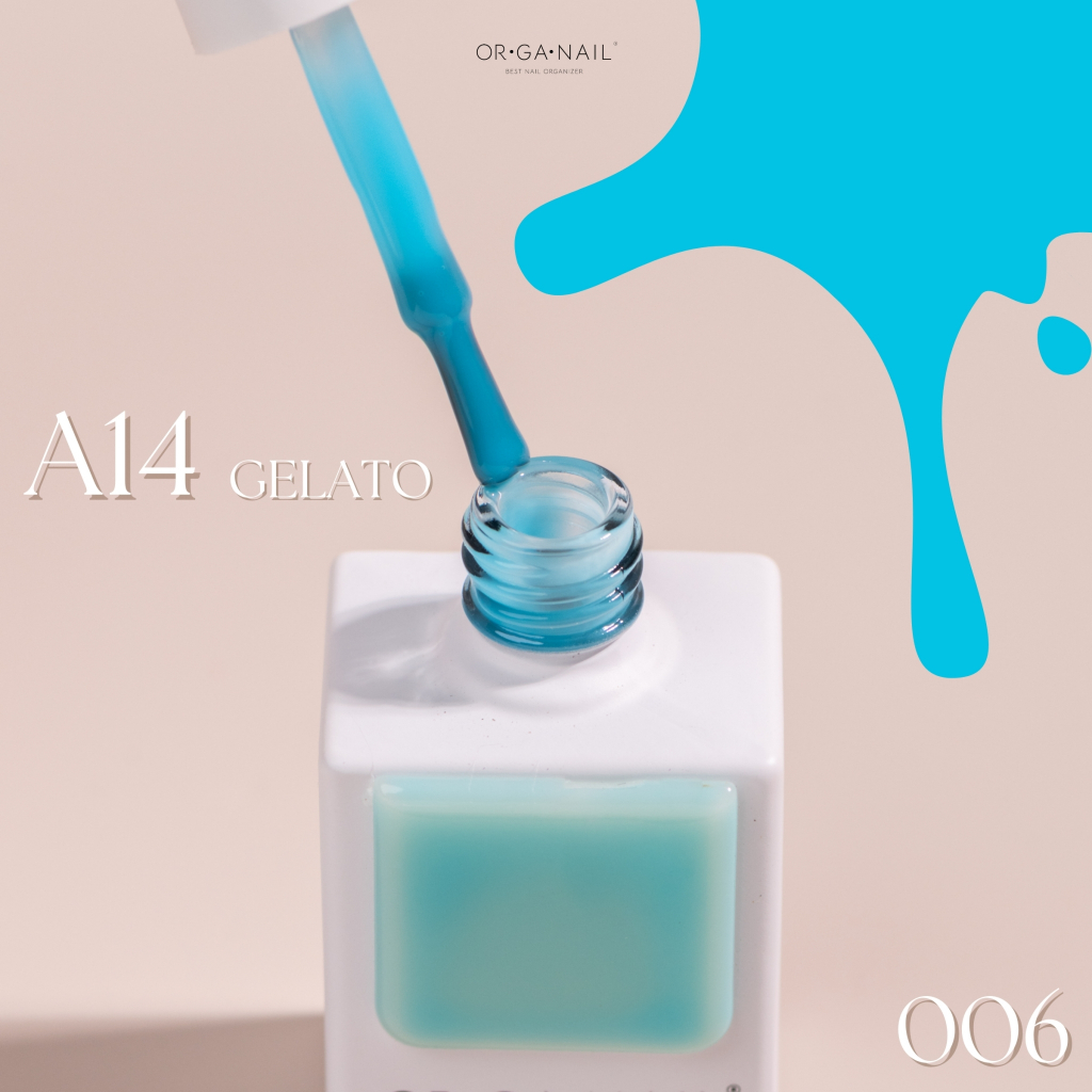 สีเจลไซรัปพาสเทล organail รหัส A014 Gelato | Shopee Thailand
