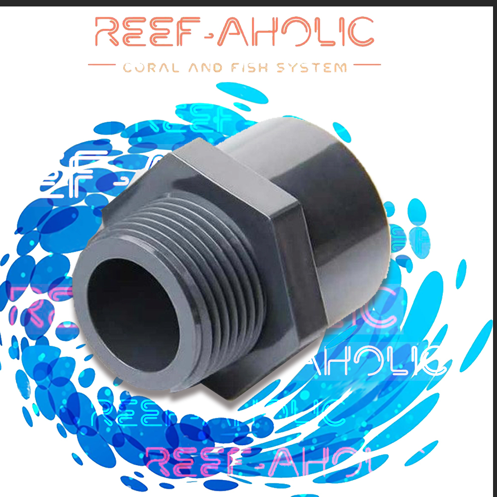Reef-Aholic TY ข้อต่อเกลียวนอก เกลียวใน U PVC อย่างหนา มีครบทุกไซด์ 20 - 50 มม. แถมด้านในยังมี ...