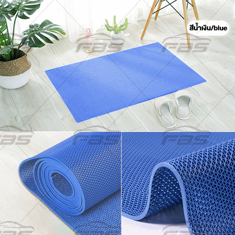 FBS แผ่นรองกันลื่น พรมกันลื่น แผ่นกันลื่นห้องน้ำ ในห้องน้ํา ในห้องครัว กันลื่น 10M PVC ทำความ ...