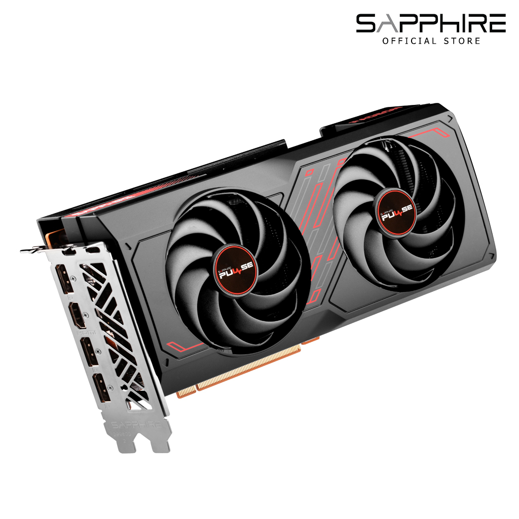 SAPPHIRE VGA PULSE AMD RADEON RX 7600 GAMING OC 8GB GDDR6 HDMI/TRIPLE ...