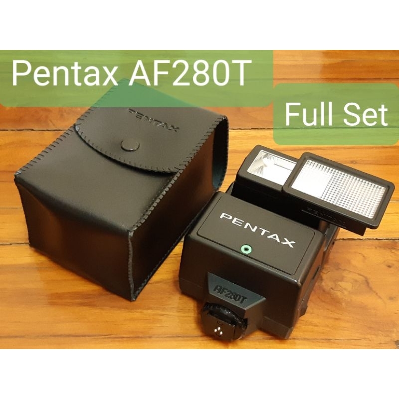 Pentax AF280T แฟลชเพนแท็กซ์ อุปกรณ์ครบชุด | Shopee Thailand