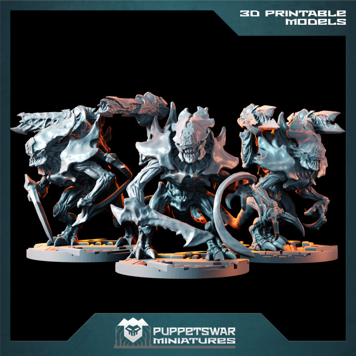 Insectoids - Soldier Bugs - High quality and detailed 3d print ...