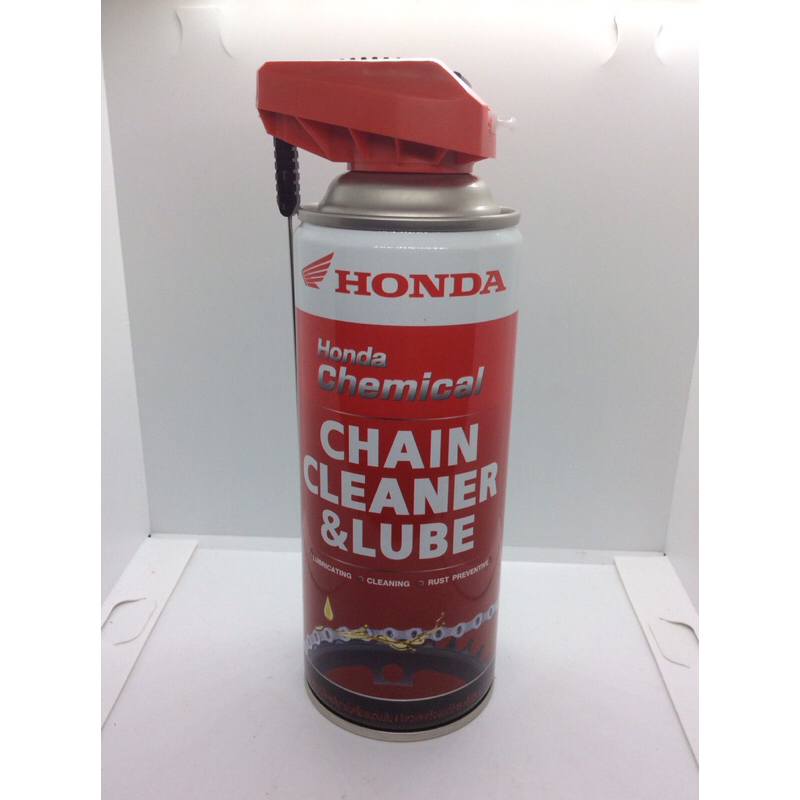 สเปรย์สำหรับล้างและหล่อลื่นโซ่ Honda chain cleaner and lube ขนาด400ml ...