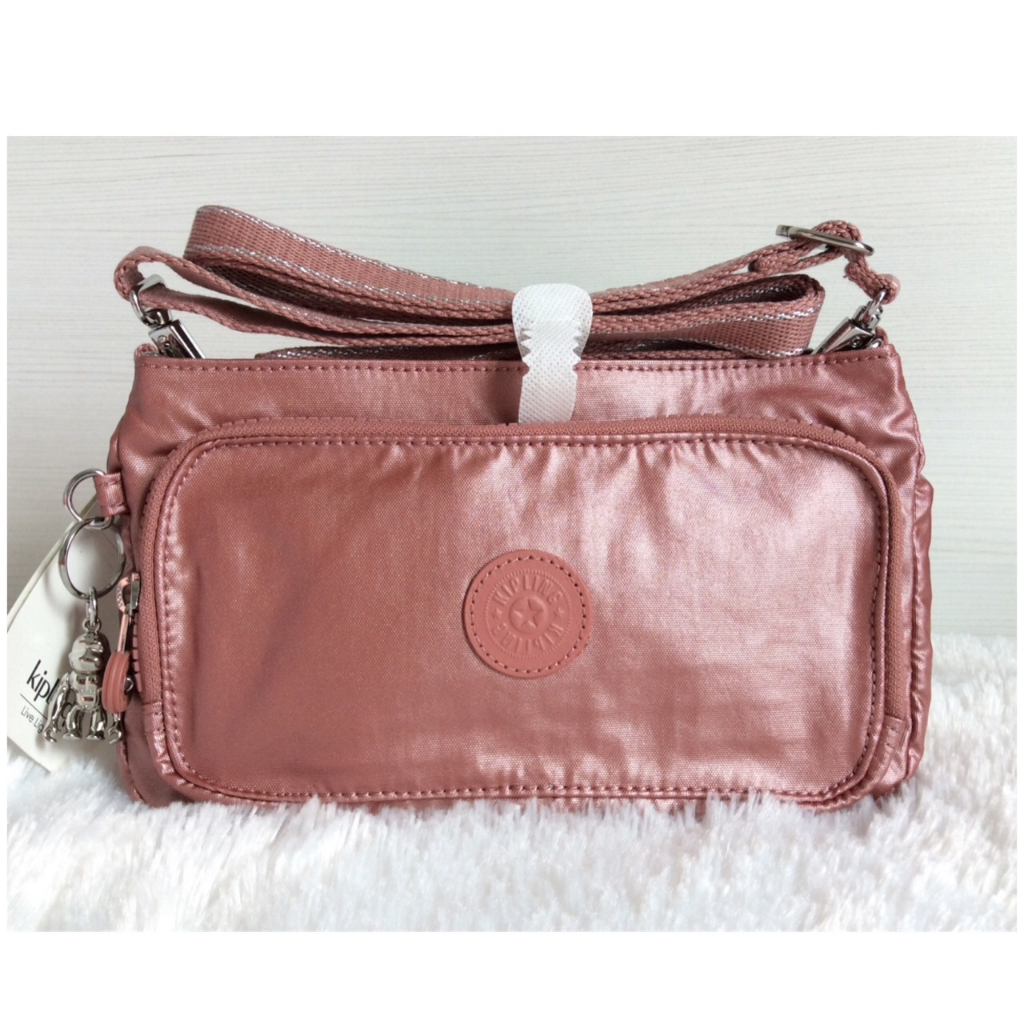 Kipling Myrte @ Metallic Rust ของแท้ | Shopee Thailand