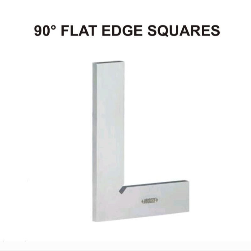 ฉากแท่นกลึง 100x70mm 90° Flat Edge Squares INSIZE 4791-100 ฉากสแตนเลส ...