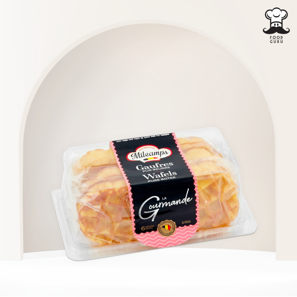วาฟเฟิลเบลเยียม พร้อมทาน- Milcamps Belgium Waffle | Shopee Thailand