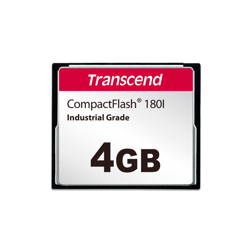 Transcend CompactFlash Card CF180I : 4GB : CF Industrial Card : รับ ...