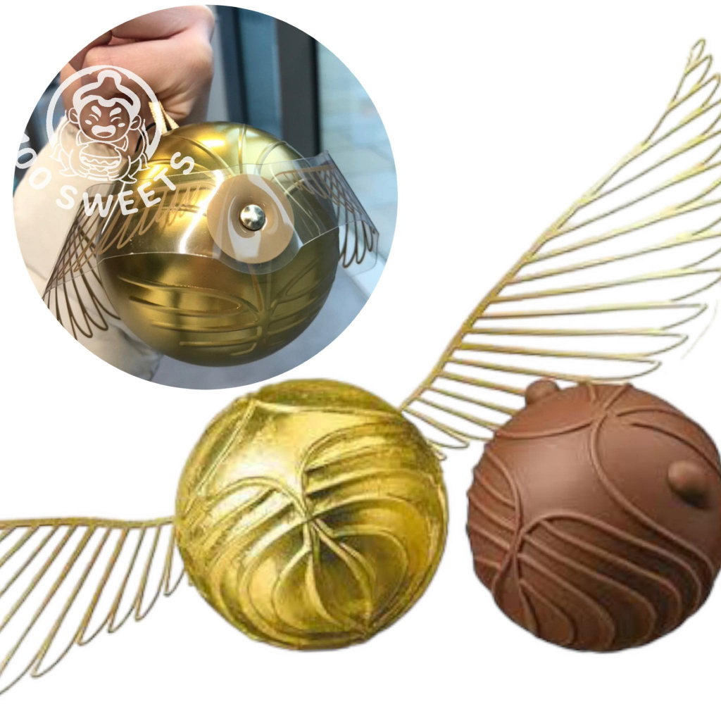 Sale!! exp.08/2023 Harry Potter Golden Snitch milk chocolate นำเข้าจาก ...