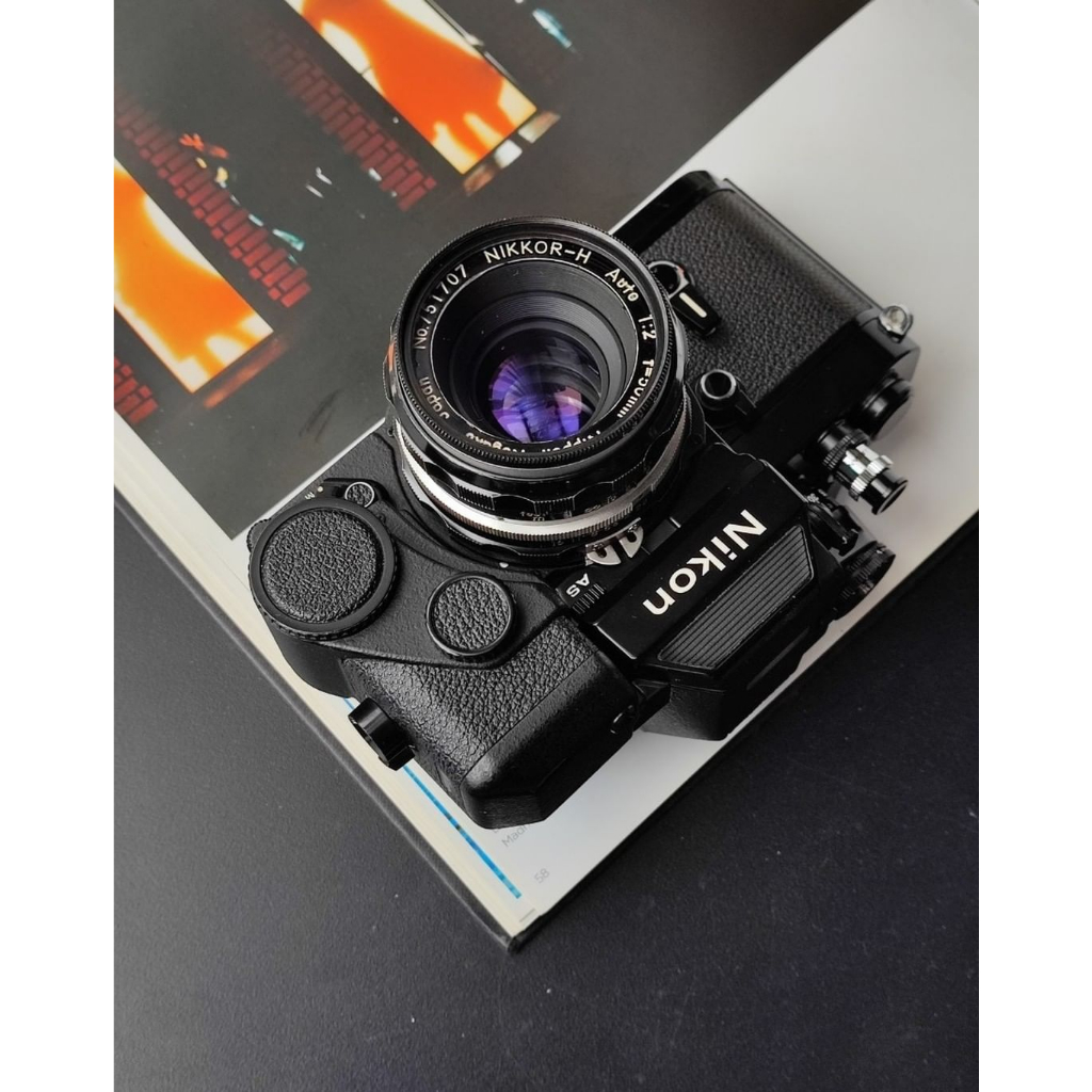กล้องฟิล์ม Nikon F2 AS with DS-12 Nikon Nikkor-H 50mm F2 Ai | Shopee ...