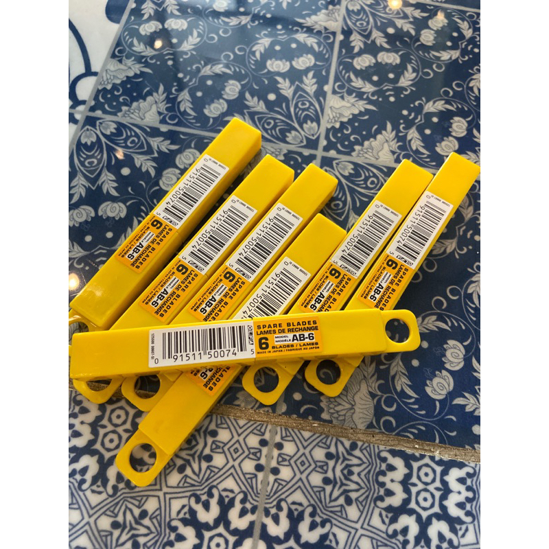 ใบมีดคันเตอร์คมทนพิเศษ OLFA AB-6 | Shopee Thailand