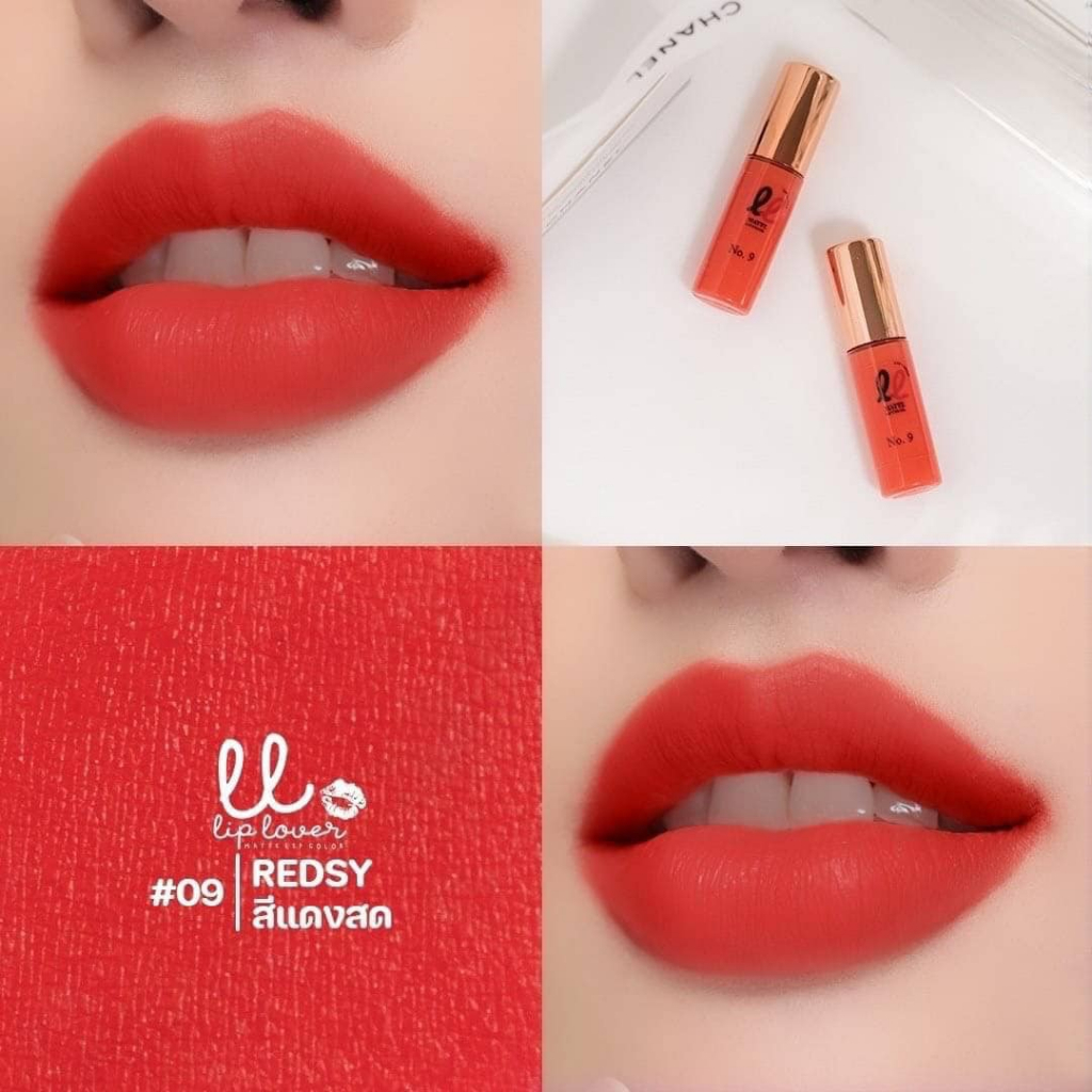 Lip Lover ลิปเลิฟเวอร์ ลิปจิ๋ว 59 บาท มีให้เลือก 10 เฉดสี | Shopee Thailand