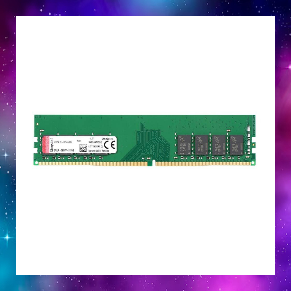 8GB (8GBx1) DDR4/2400 RAM PC (แรมพีซี) KINGSTON VALUE RAM (KVR24N17S8/8 ...