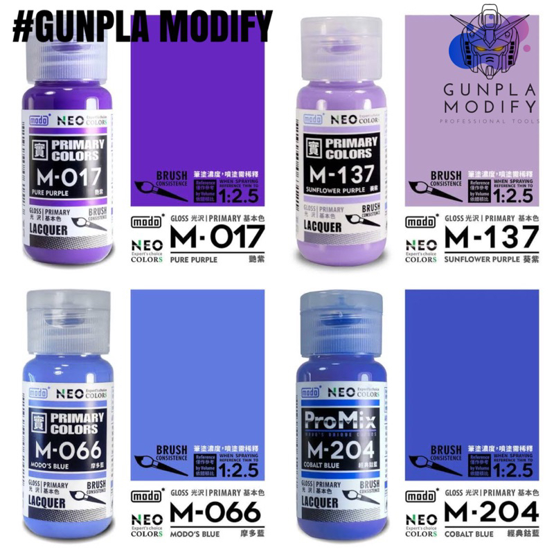 MODO NEO COLOR สีสูตรแลคเกอร์ ชนิดสีเงา ขนาด 30 ml M017, M066, M137, M204 | Shopee Thailand