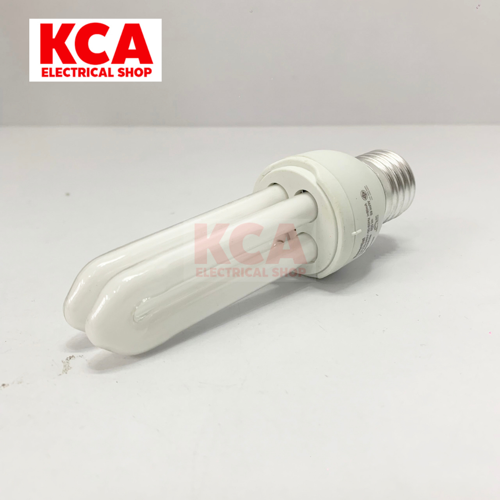 Philips Essential หลอดประหยัดไฟ 2U ขนาด 5W 8W 11W 14W เกลียว E27 **กล่องอาจเก่าบ้าง** | Shopee ...