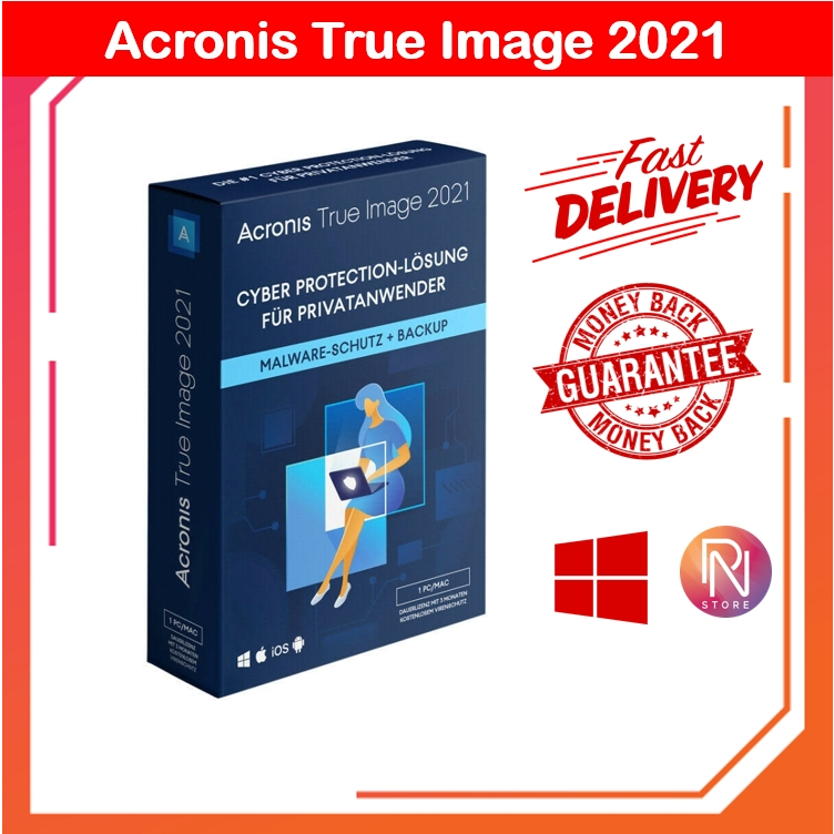 Acronis True Image 2021 | For Windows x64 | Full Working | Shopee Thailand