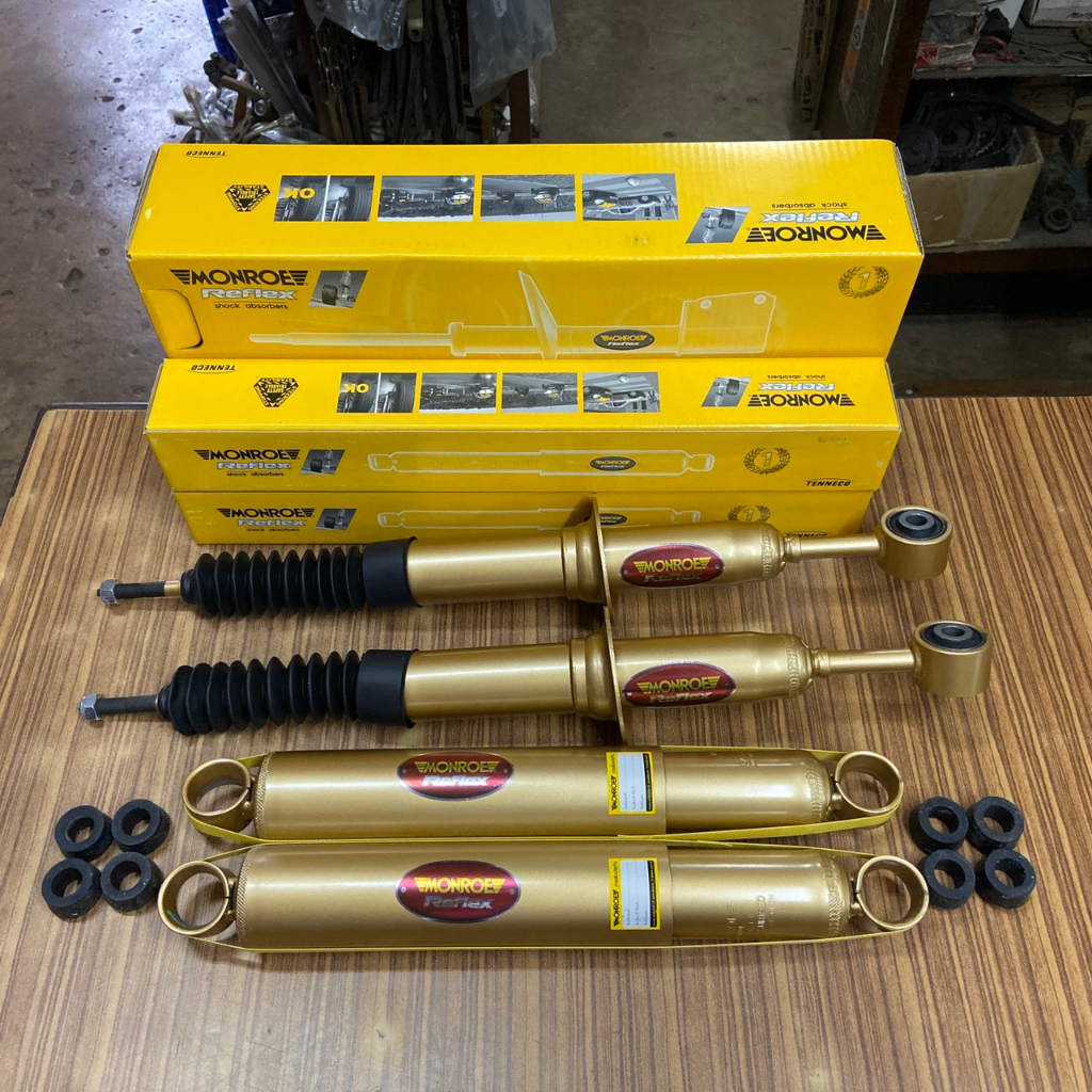 Monroe reflex gold โช๊คหน้า โช๊คหลัง โตโยต้า รีโว้ Toyota Revo 4x4, 4x2 ...