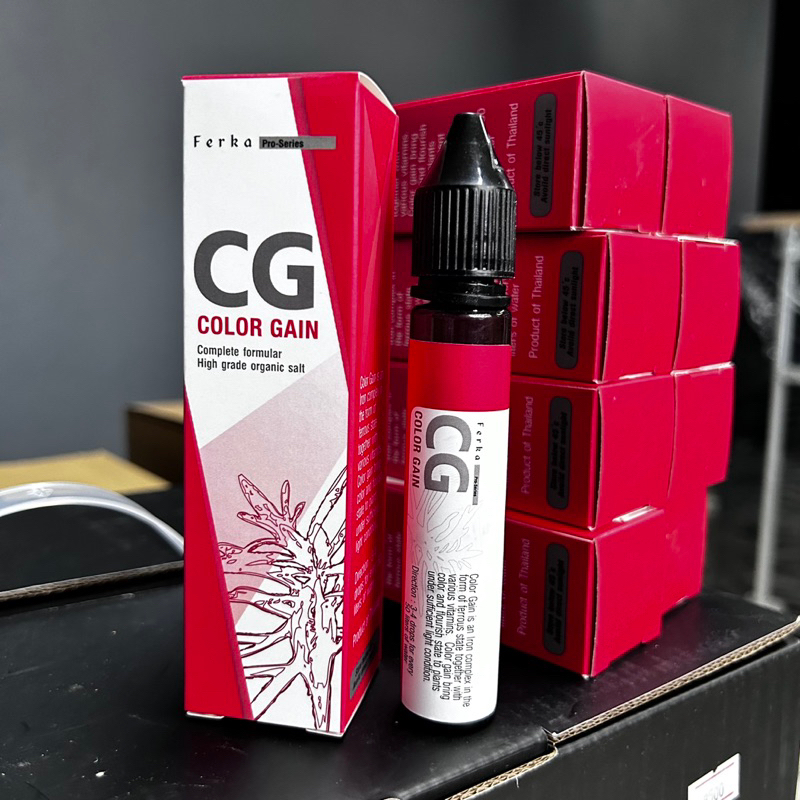 Ferka Color gain CG เป็น ธาตุเหล็ก เชิงซ้อน เพิ่มสีสัน เขียวสดใส เร่ง ...