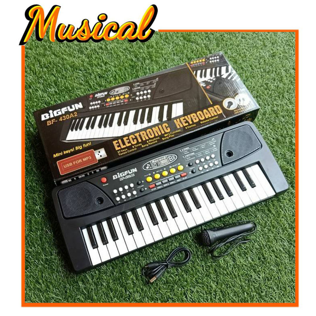 👑Alice&kids👑 ของเล่นเด็กเสริมพัฒนาการ คีย์บอร์ดเด็ก BF-430A2 ต่อMp3 ได้ ...