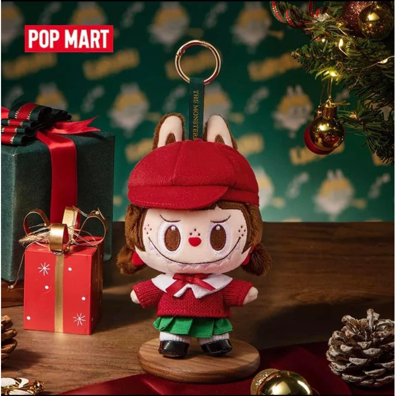 LABUBU together Christmas series plush pendant keychain | Shopee Thailand