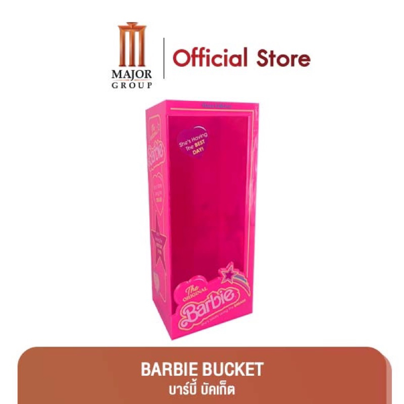 พิเศษ ราคาเบาๆ pre order ถังป๊อปคอร์น barbie the movie barbie bucket ...