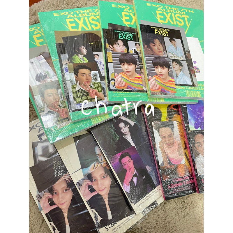 EXO 7th Album EXIST Photobook บั้มรอบไซน์ kpopmerch | Shopee Thailand