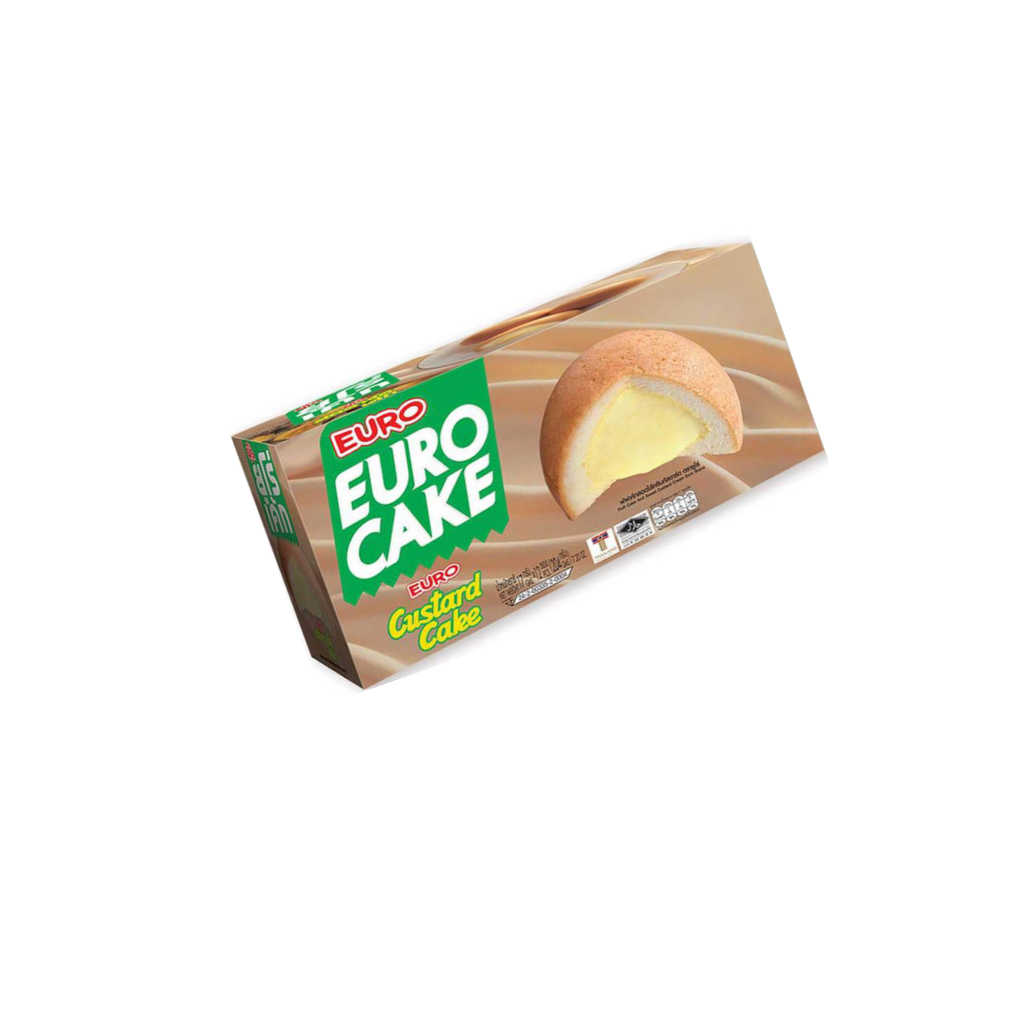 ยูโร่ Euro Cake ยูโร่เค้ก ขนาด17กรัมx12ชิ้น (1กล่อง) | Shopee Thailand