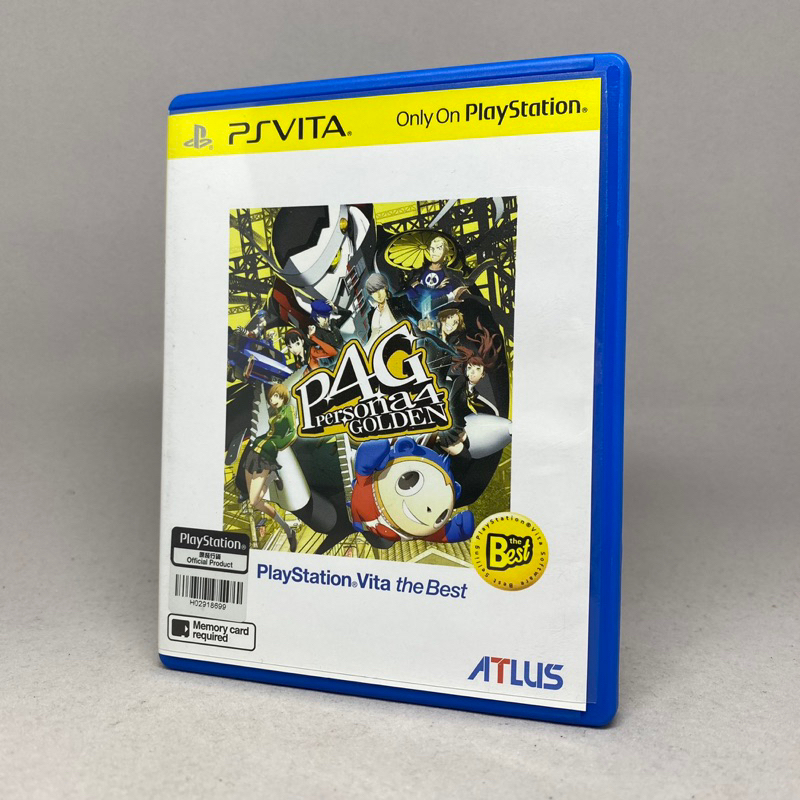 (ภาษาอังกฤษ) PG4 Persona 4 The Golden PS Vita the Best | แผ่นเกมเพลสเตช ...