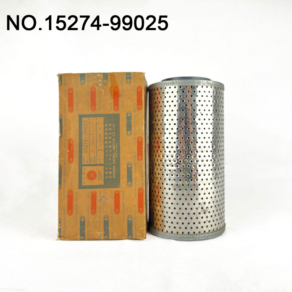 OIL FILTER ไส้กรองน้ำมันเครื่อง NISSAN รุ่นRD8 หุ้มเหล็ก รหัส 15274 ...