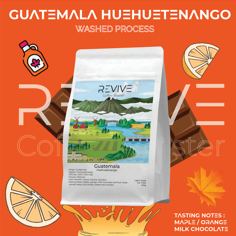 Revive Coffee Roaster เมล็ดกาแฟ Guatemala Huehuetenango | Shopee Thailand