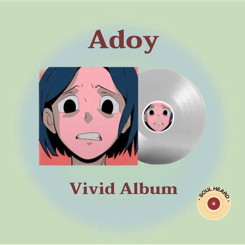 [พร้อมส่ง] แผ่นเสียง Adoy Vinyl VIVID Album [Limited Clear Vinyl ...