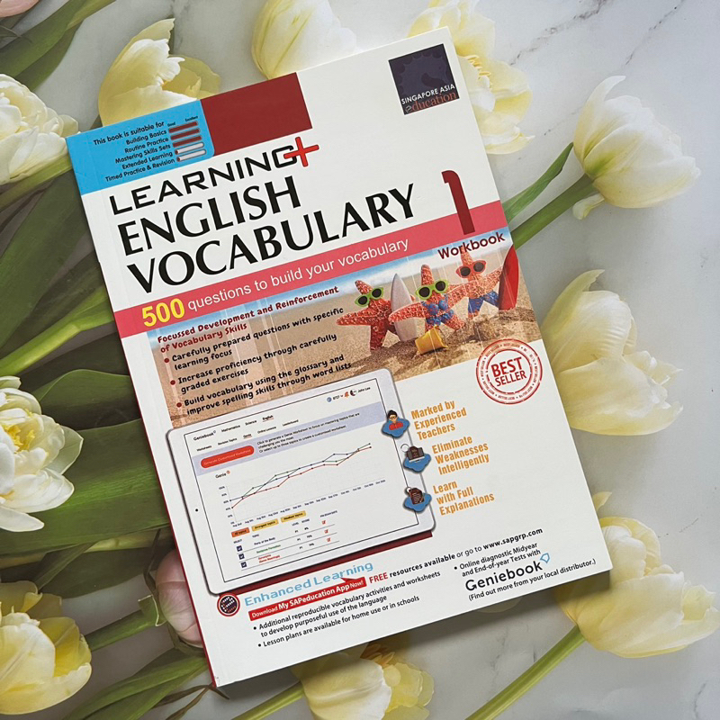 𝐒𝐀𝐏 Learning Vocabulary Learning English Vocabuary 1 หนังสือแบบฝึกหัดคำ ...