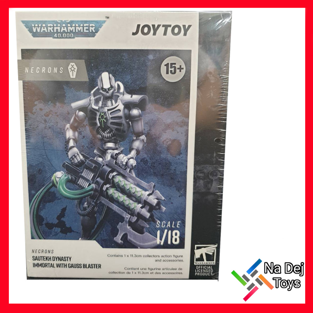 JoyToy Warhammer 40K Necrons Immortal Gauss Blaster 1/18" Figure จอยทอย ...