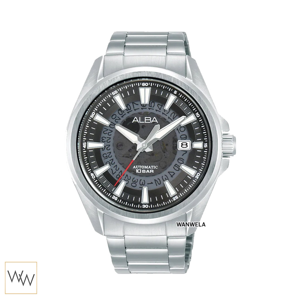 ของแท้ นาฬิกาข้อมือ ผู้ชาย ALBA Skeleton Automatic | Shopee Thailand