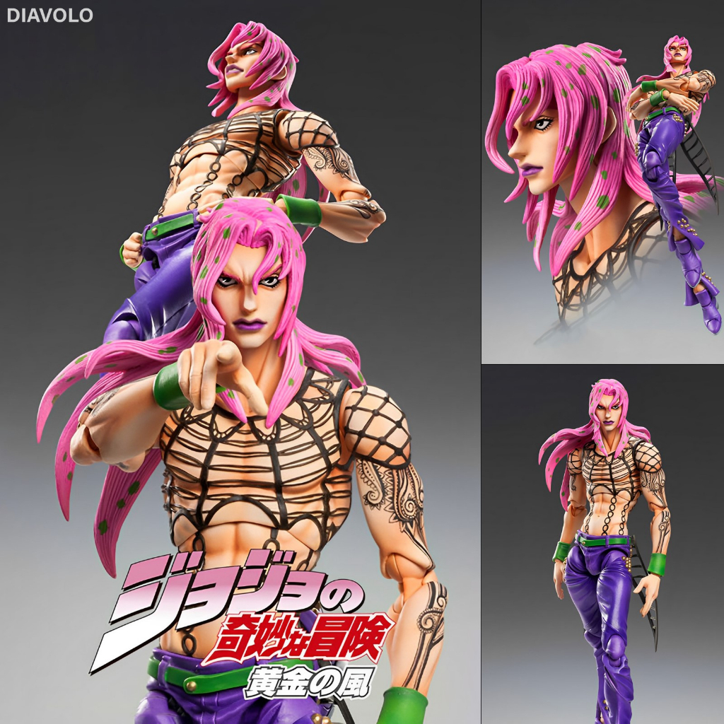 Figma ฟิกม่า Action Super Statue JoJo's Bizarre Adventure Golden Wind ...