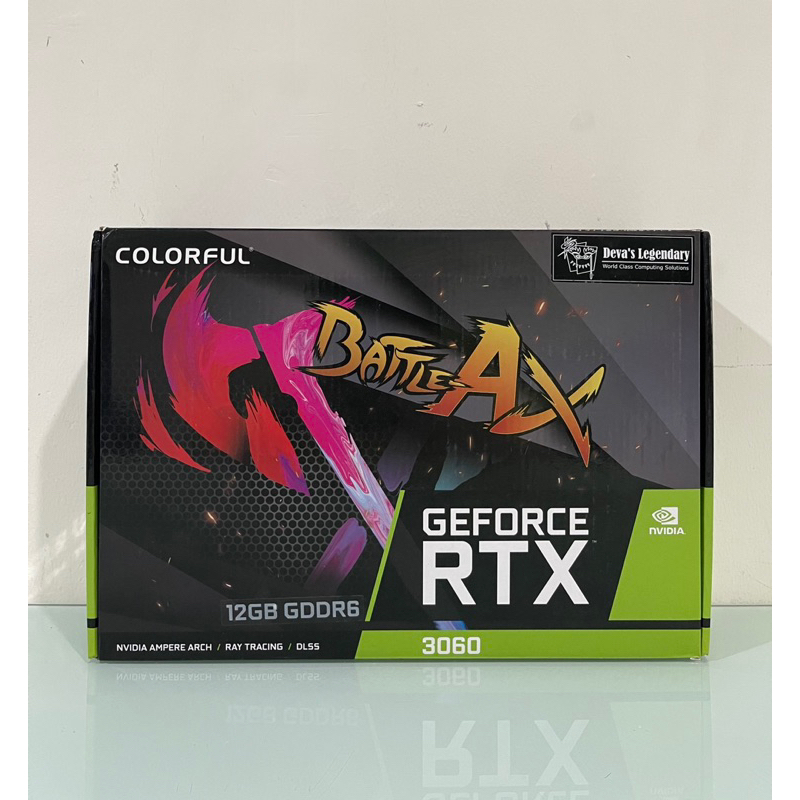 VGA (การ์ดแสดงผล) การ์ดจอ COLORFUL VGA RTX 3060 NB DUO 12GB-V 12GB ...