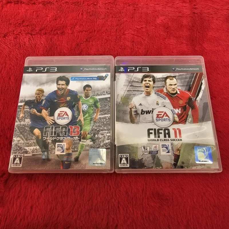 แผ่นแท้ PS3 FIFA Soccer 11/13 (BLJM-60274/BLJM-60514)(Japan) | Shopee ...