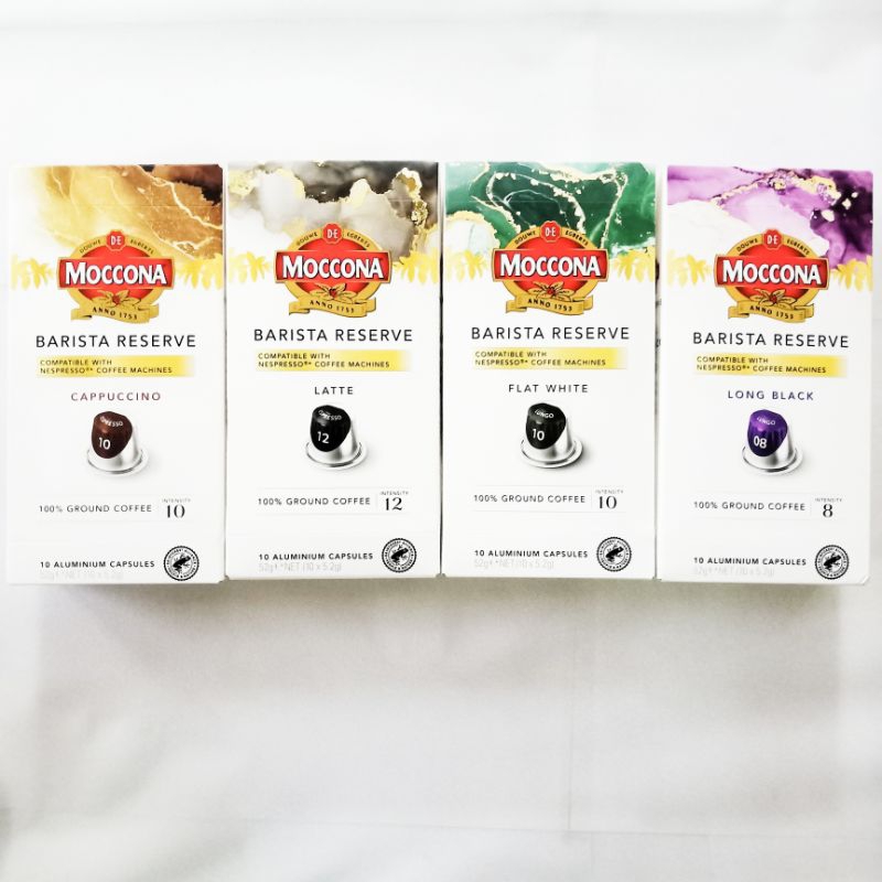 กาแฟ แคปซูล มอคโคน่า 10 แคปซูล เครื่อง เนสเปรสโซ Moccona Barista ...
