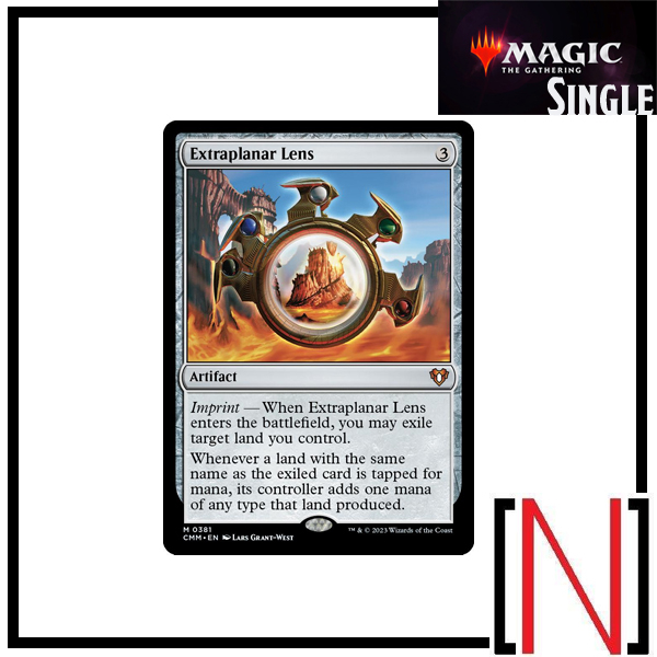 [MTG][Single][CMM] Extraplanar Lens ระดับ Mythic [ภาษาอังกฤษ] | Shopee ...