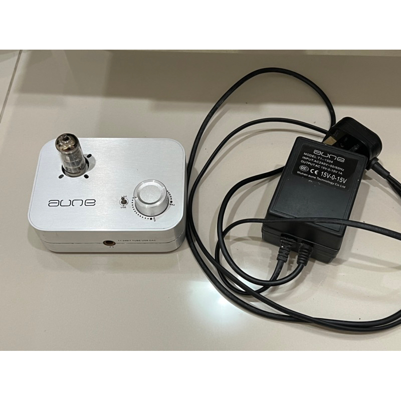 แอมป์หูฟัง Aune T1 Tube USB DAC 24Bit Headphone Amplifier Silver ...