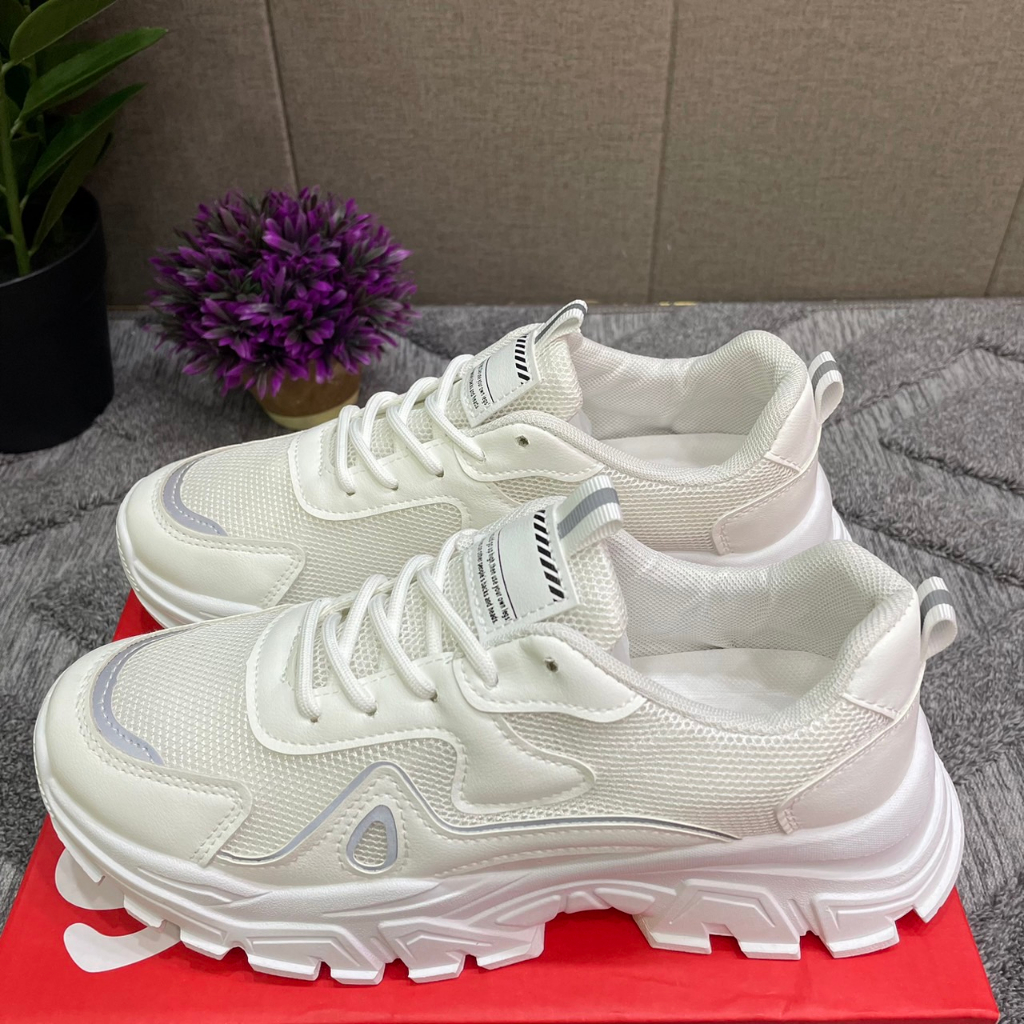 JinThai_Fashion รองเท้าลำลองผู้หญิงพื้นหนา W202 | Shopee Thailand