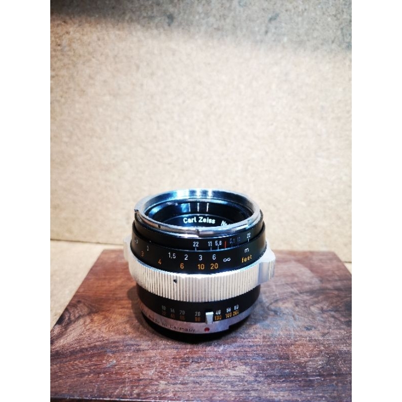 Carl Zeiss Planar Contarex 50mm f/2 CRX Mount #เลนส์มือหมุน SN:4803661 ...